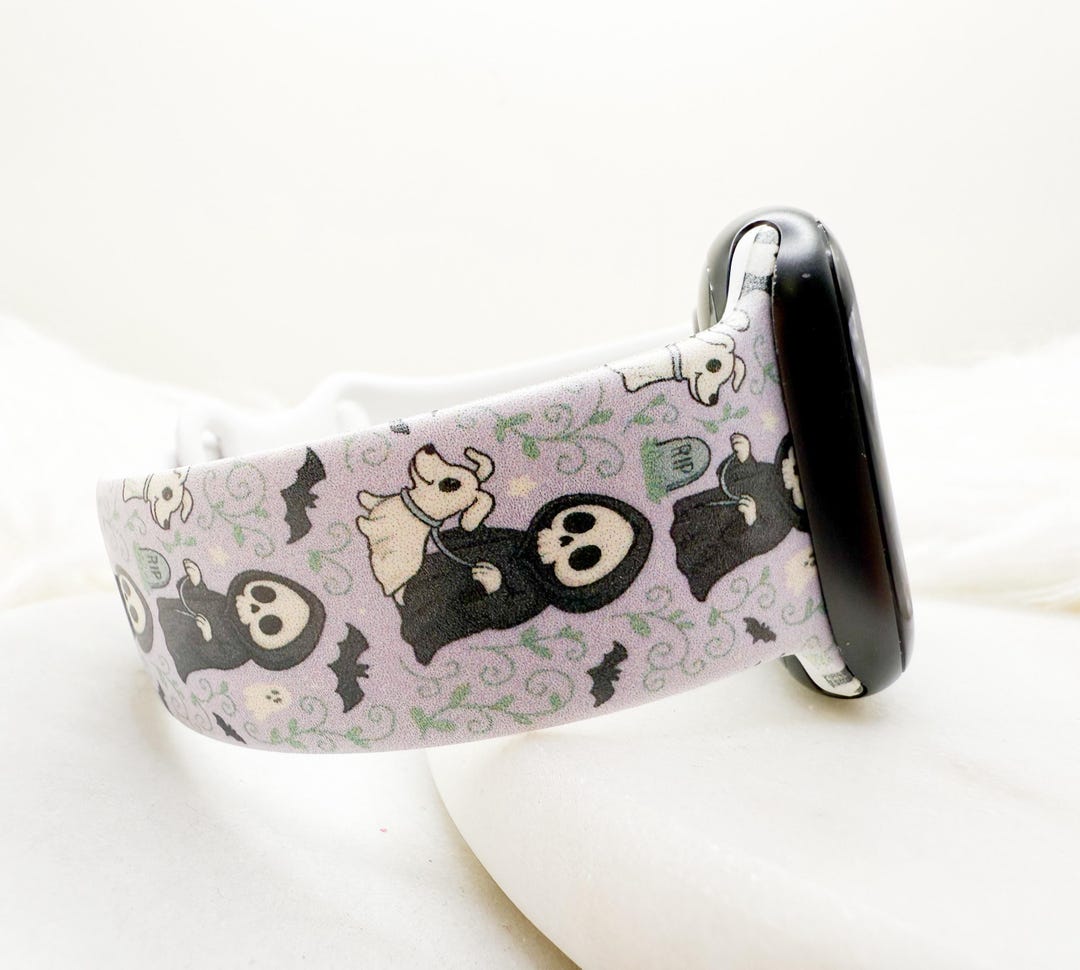 Grim Reaper Dog Walker Watch Band Compatible With Apple Watch Fitbit ...