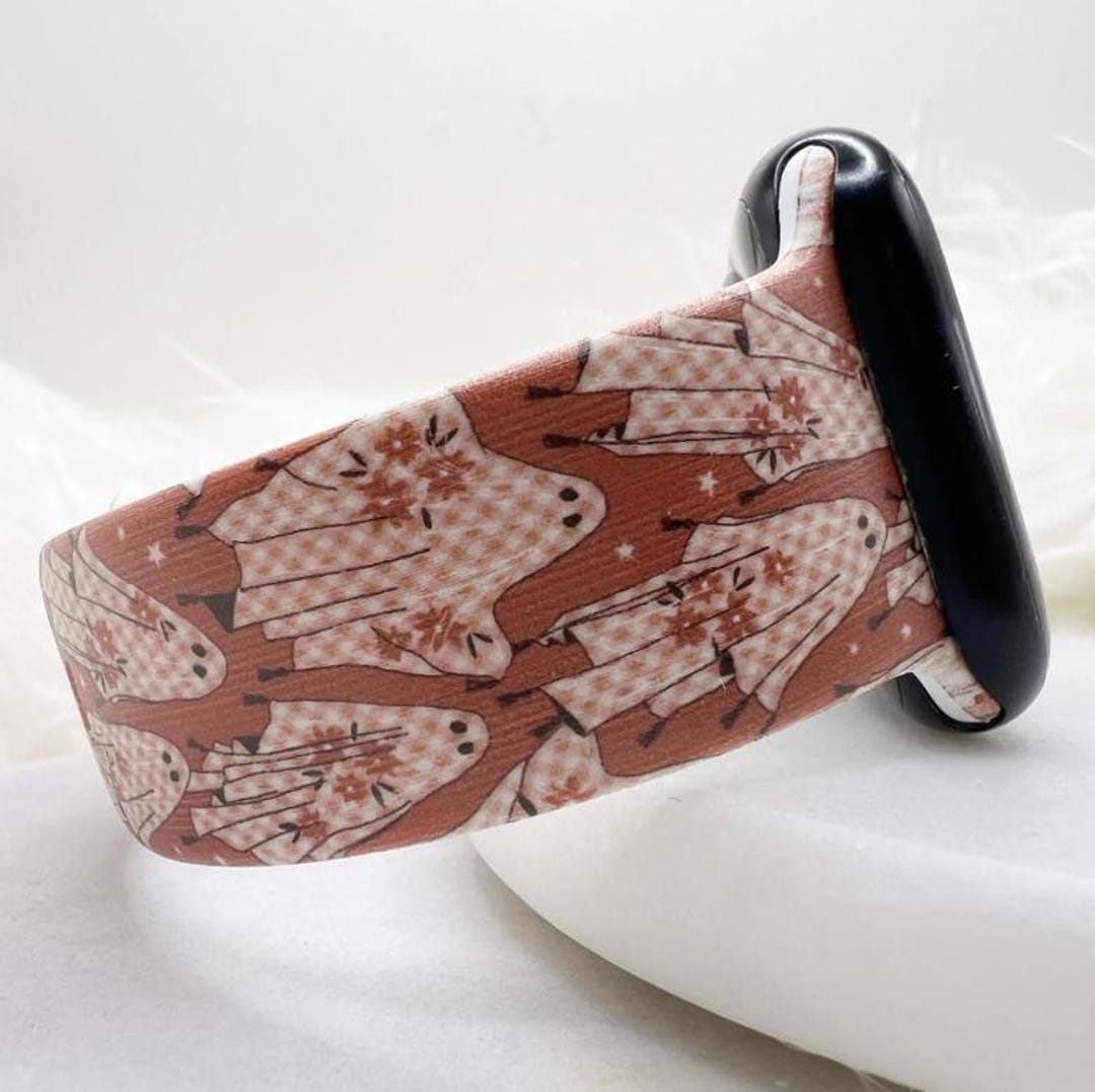 Checkered Ghosts Watch Band Compatible With Apple Watch Fitbit Samsung ...