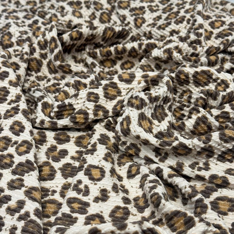 Cheetah Print Fabric - Etsy