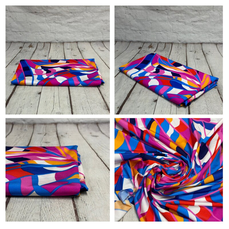 Multi Color Fabric - Etsy