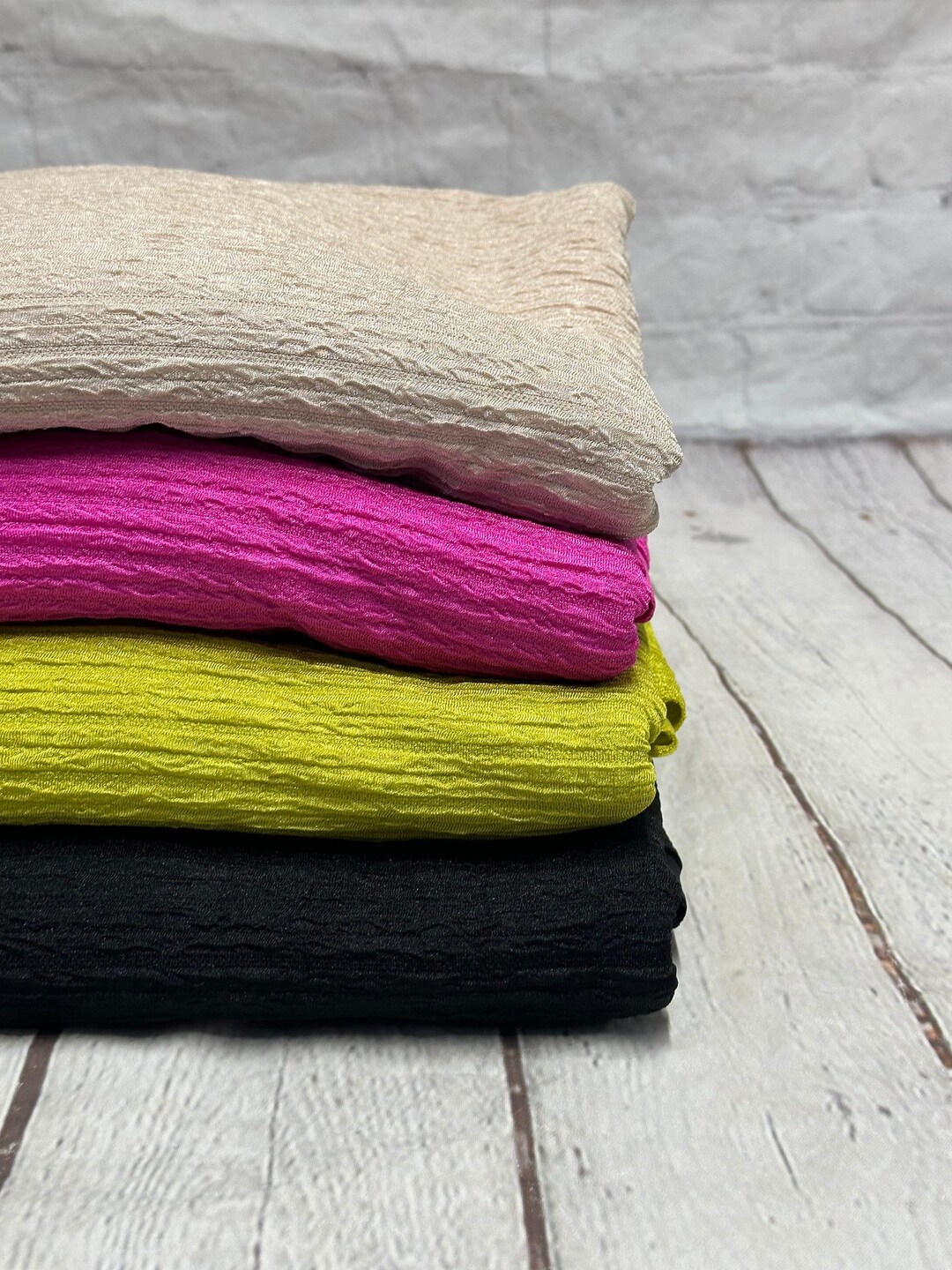 NEW COLORS! Jacquard Texture Knit Spandex Fabric by the Yard Bubble ...