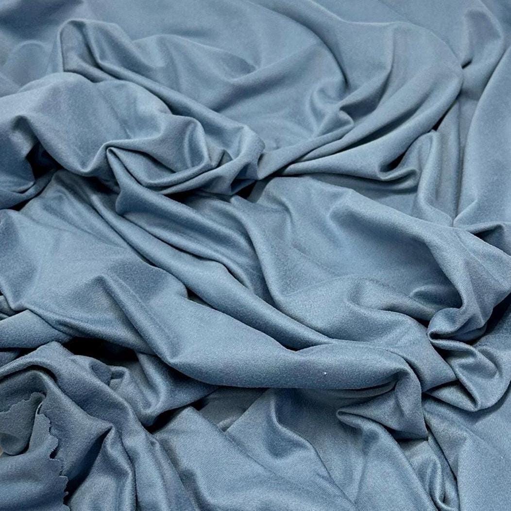 DBP Fabric Double Brushed Poly Fabric by the Yard DBP Jersey Stretchy ...
