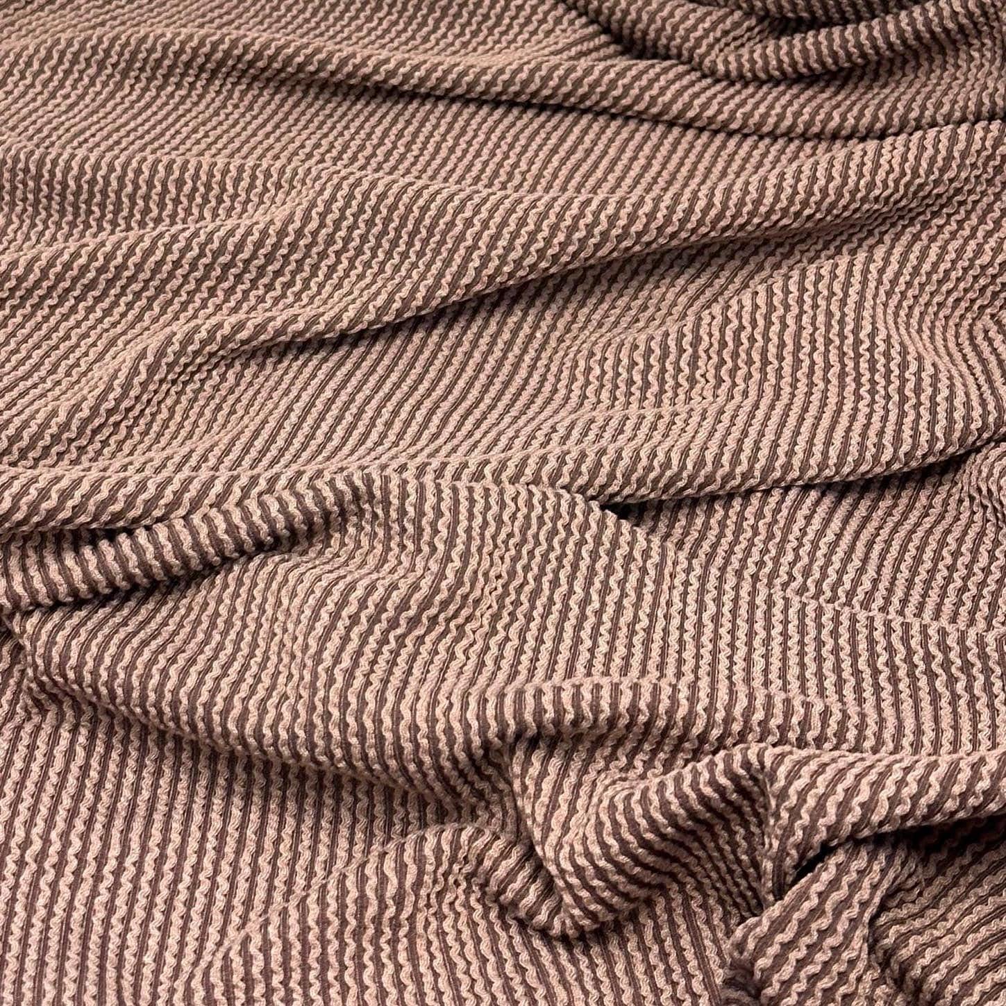 NEW COLORS! Texture Street Rib Wave Knit Spandex Fabric by the Yard ...