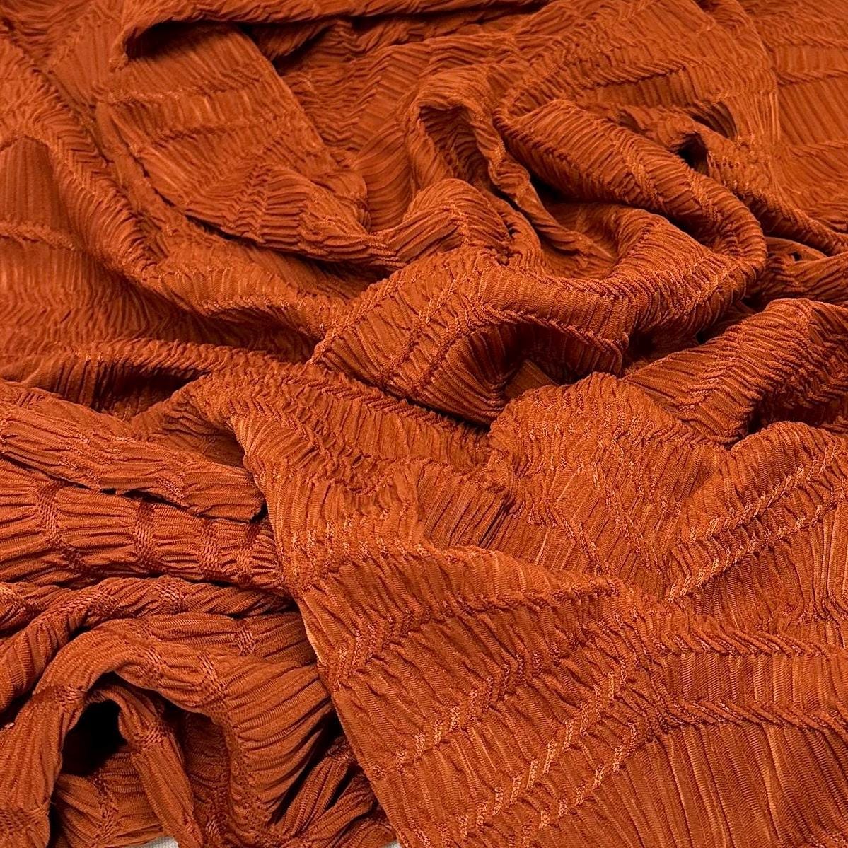 Jacquard Texture Knit Spandex Fabric by the Yard Bubble Knit Spandex ...