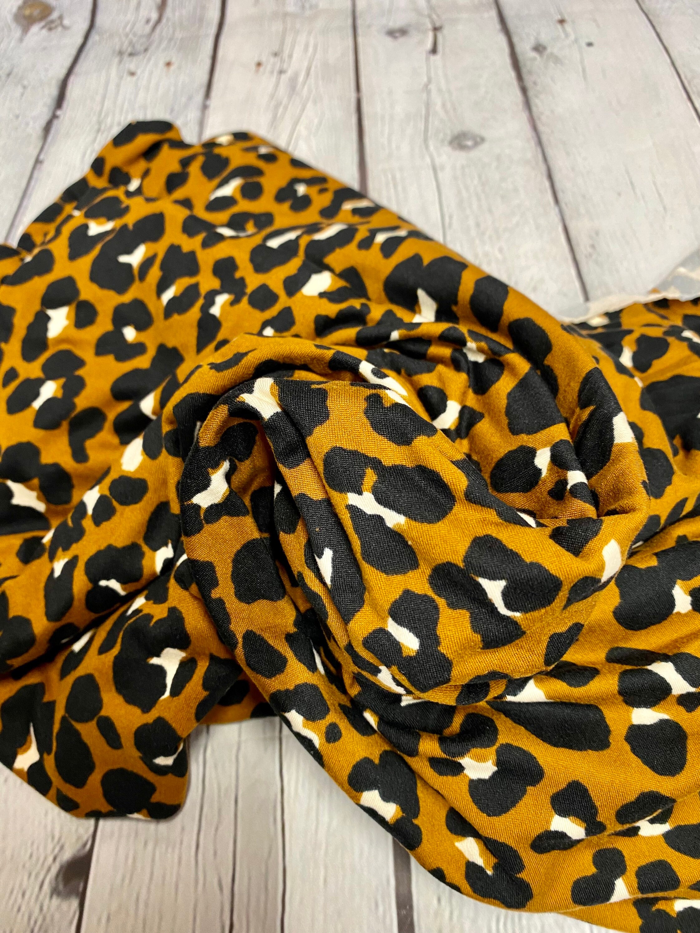 DBP Leopard Cheetah Animal Rust Print Fabric by the Yard - Etsy