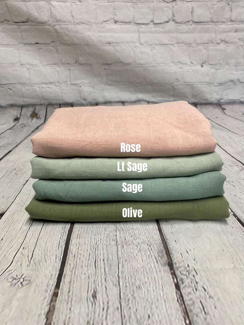 Rayon Linen Blend Soft Woven Fabric by the Yard 240 GSM - Etsy