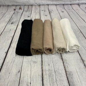 Rayon Linen Blend Soft Woven Fabric by the Yard 240 GSM - Etsy