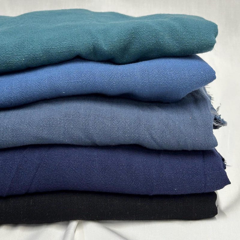 Plain Heavy Linen Fabric - Etsy