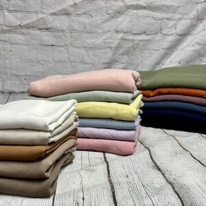 Rayon Linen Blend Soft Woven Fabric by the Yard 240 GSM - Etsy