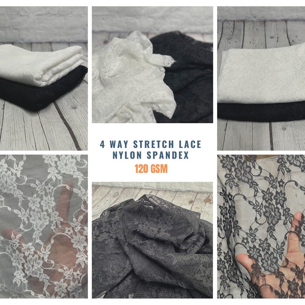 Sheer Stretch Lace - Etsy