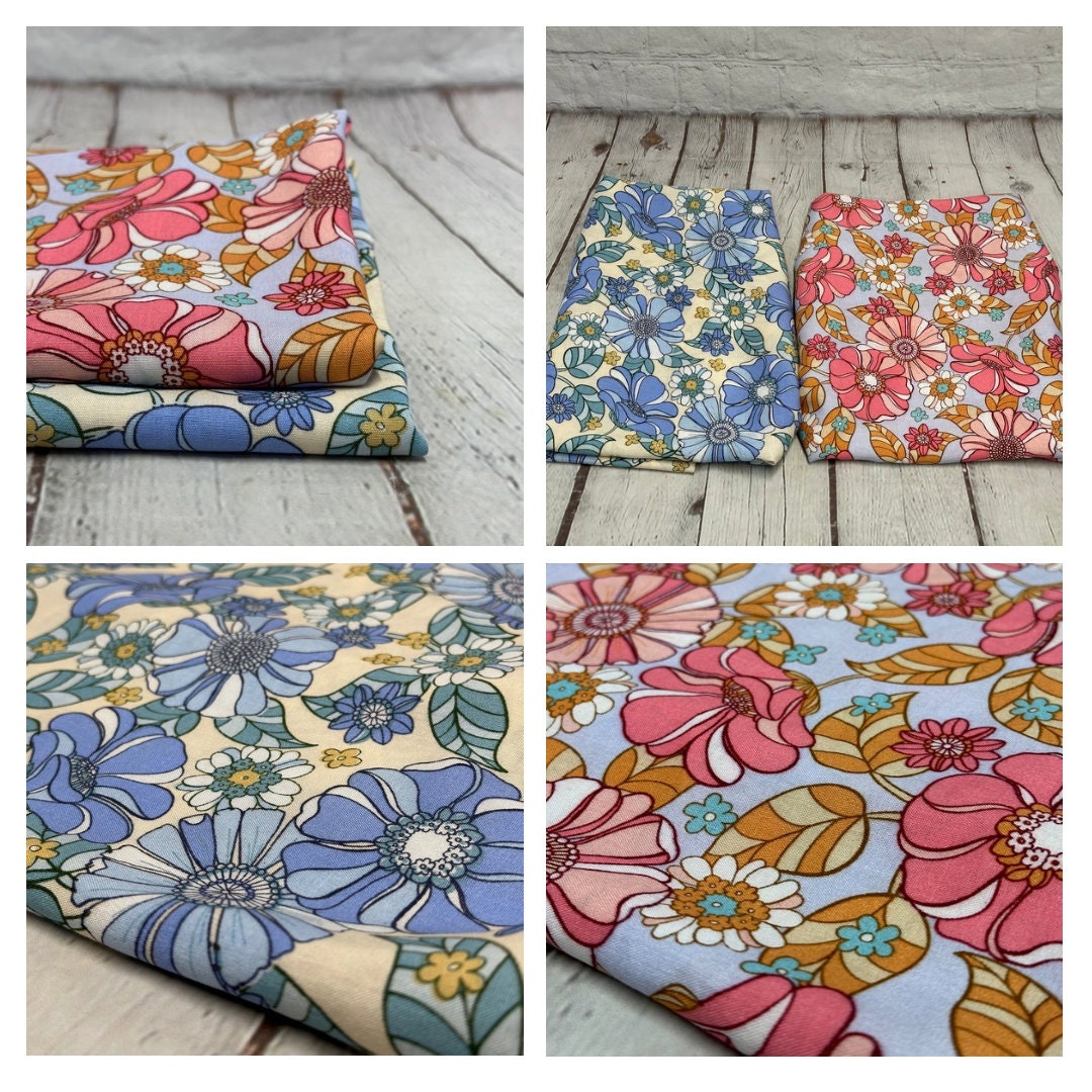 Rayon Challis Woven Print Fabric by the Yard Dusty Vinatge Paisley Rose ...