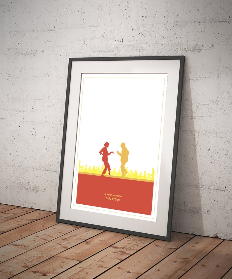 Quentin Tarantino Poster Collection, Pop Culture Print, Minimal Home ...