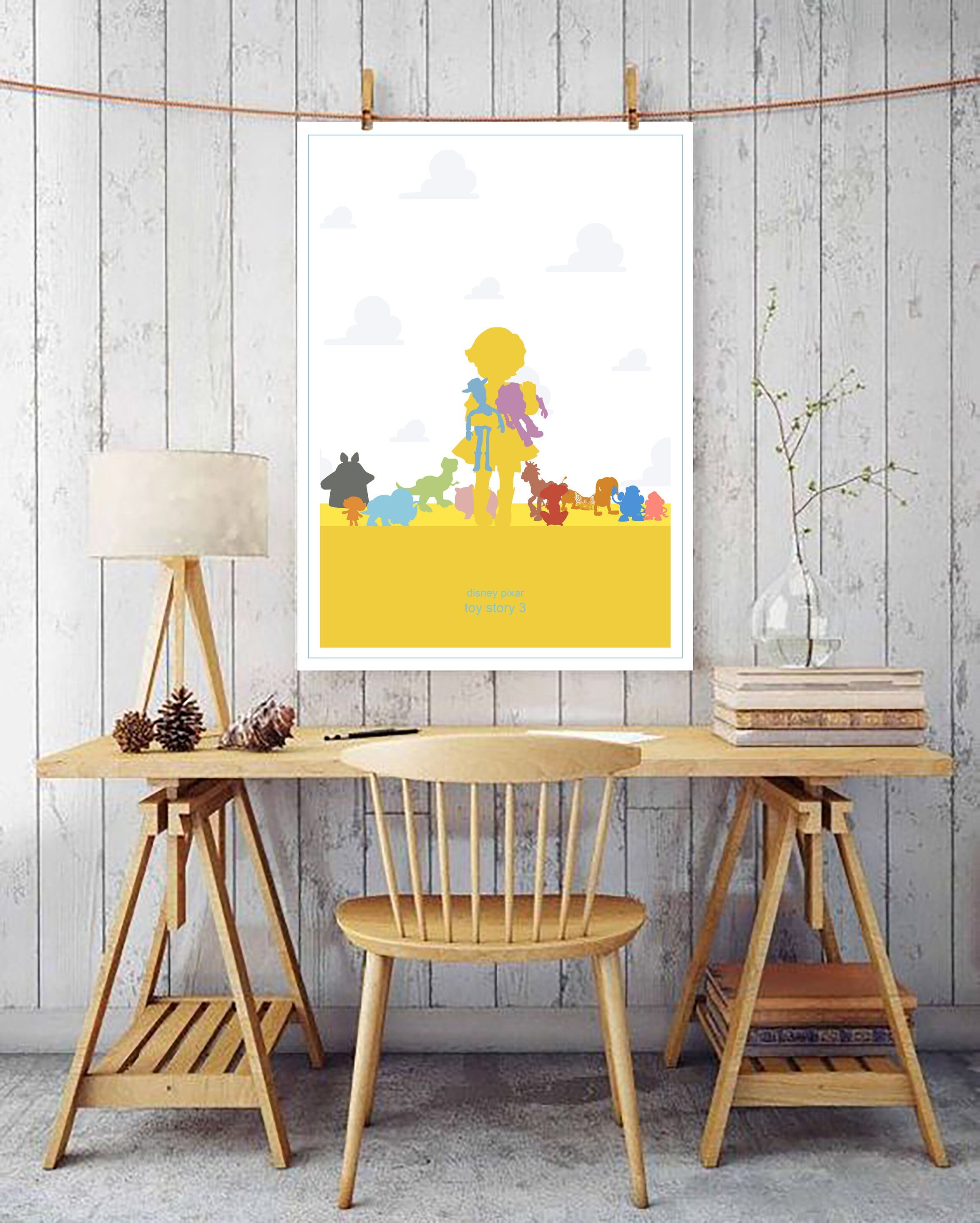 Classic Movie Poster Toy Story 3 Wall Art Childrens Birthday Gift ...