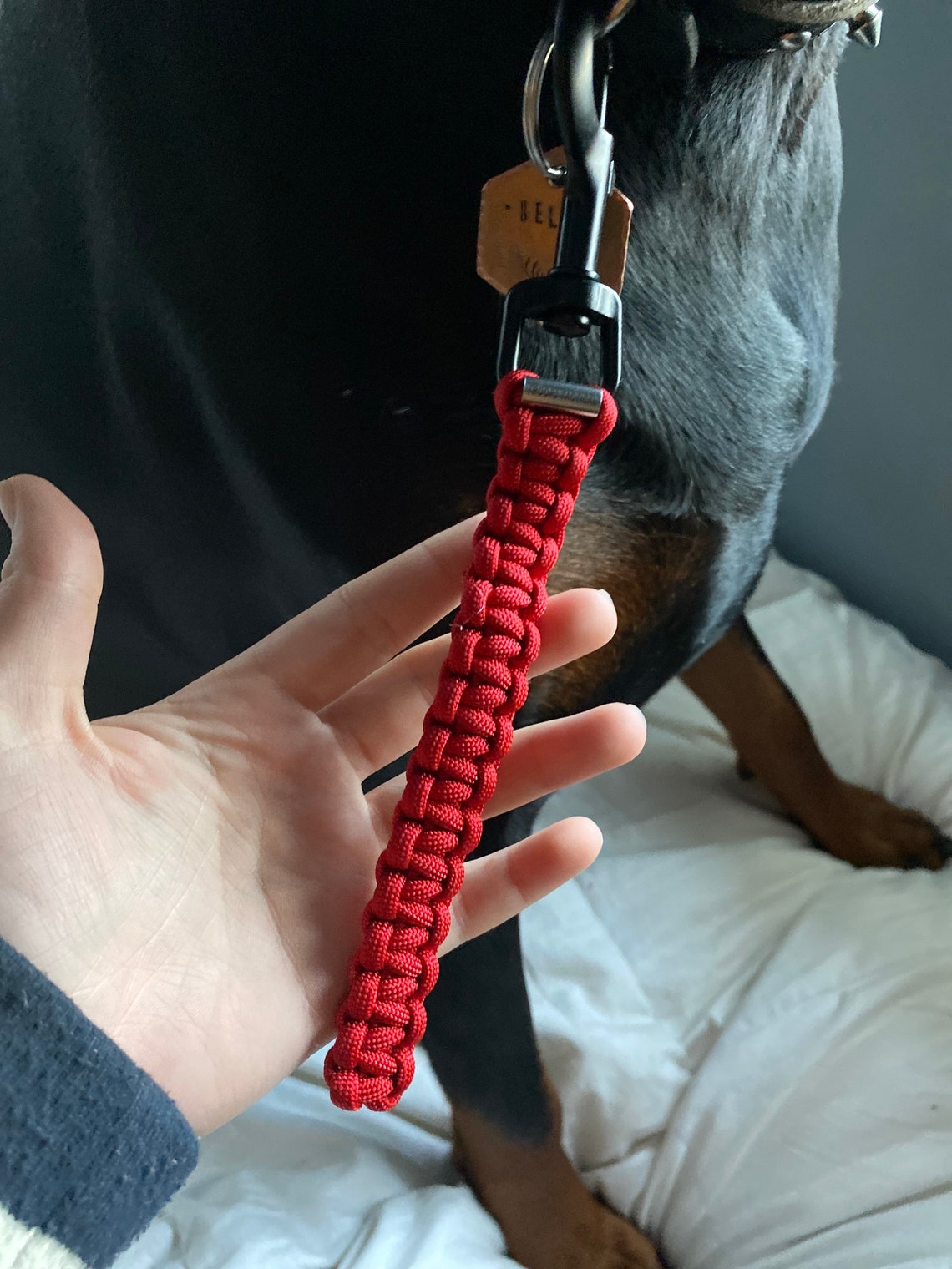 6 Custom Paracord Tab Lead | Etsy