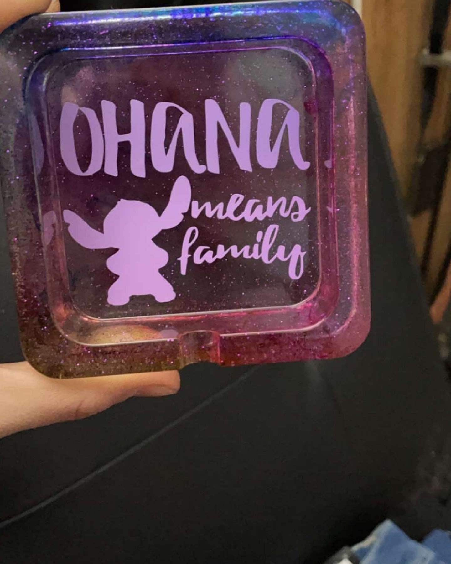 Handmade Epoxy Resin Ashtray (square) - Etsy