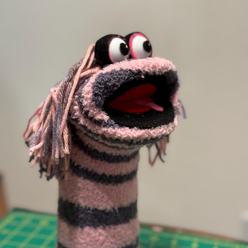 Sock Puppet - Etsy