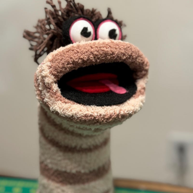 Sock Puppet - Etsy