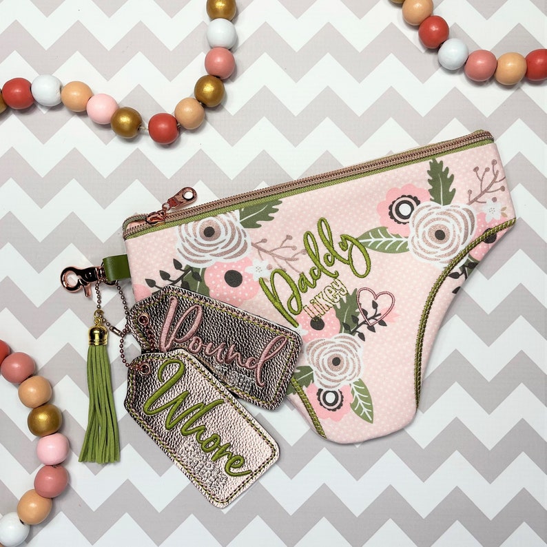 Daddy Likey Panty Pouch Girls Pouch Feminine Products Etsy