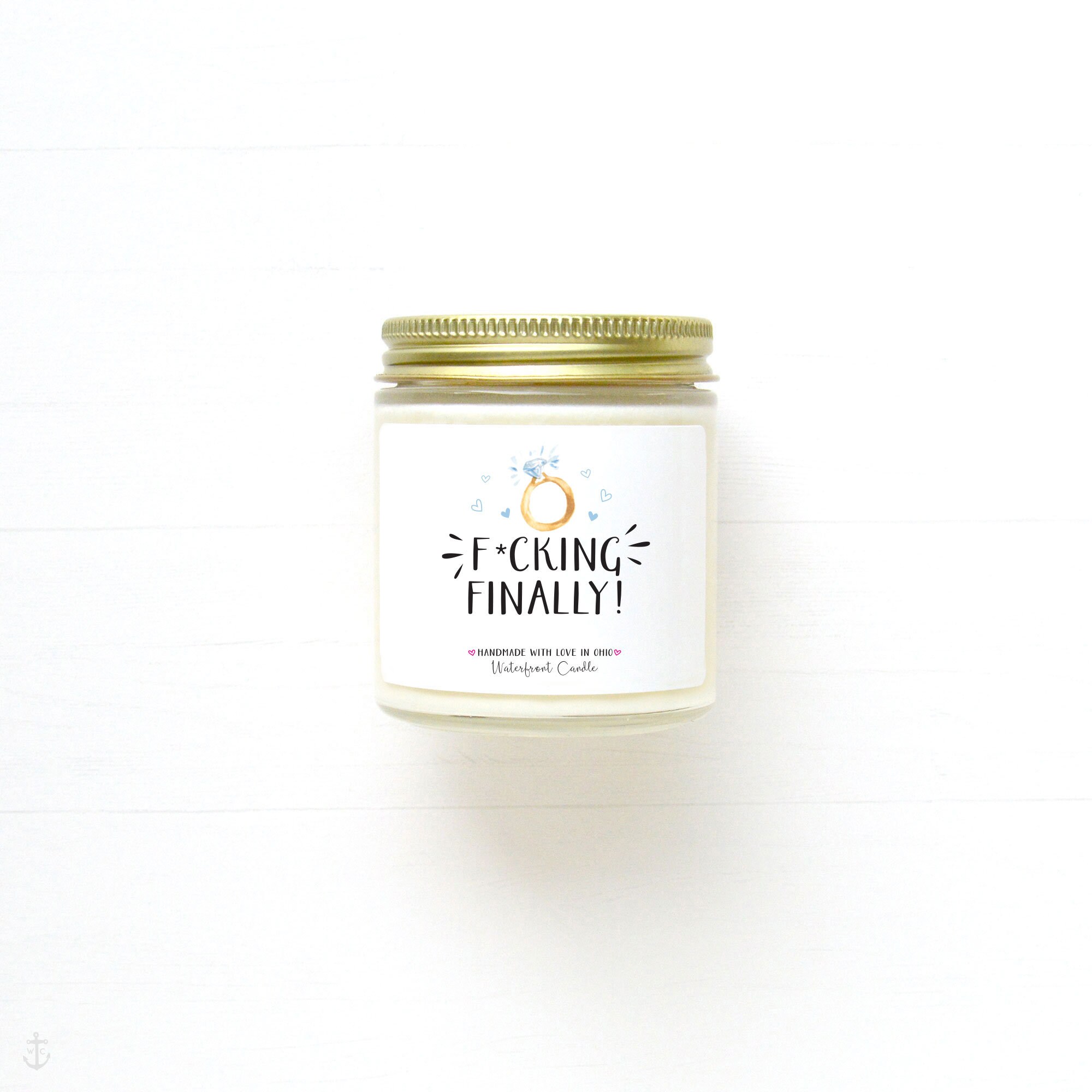 Fcking Finally Engaged Gift Engagement Gifts Engagement | Etsy