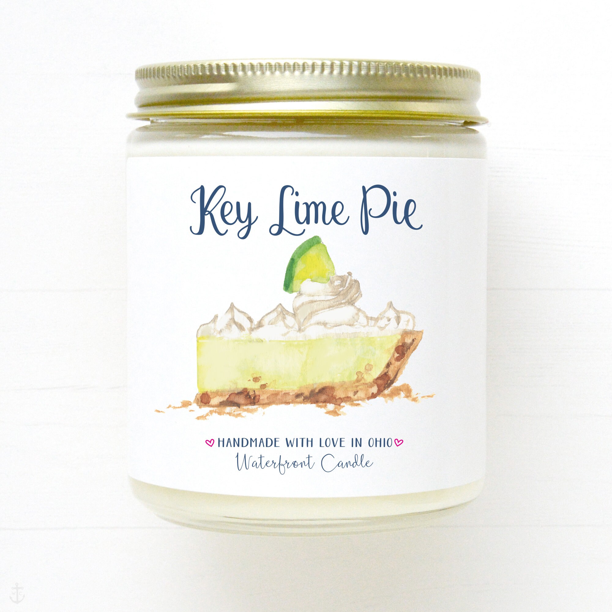 Key Lime Pie Candle, Key West Candle, Key West Gift, Scented Soy Candle ...
