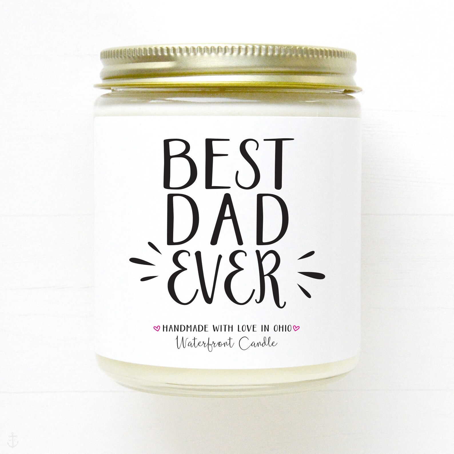 Best Dad Ever Candle / Gift for Father's Day / Father's Day Gift ...