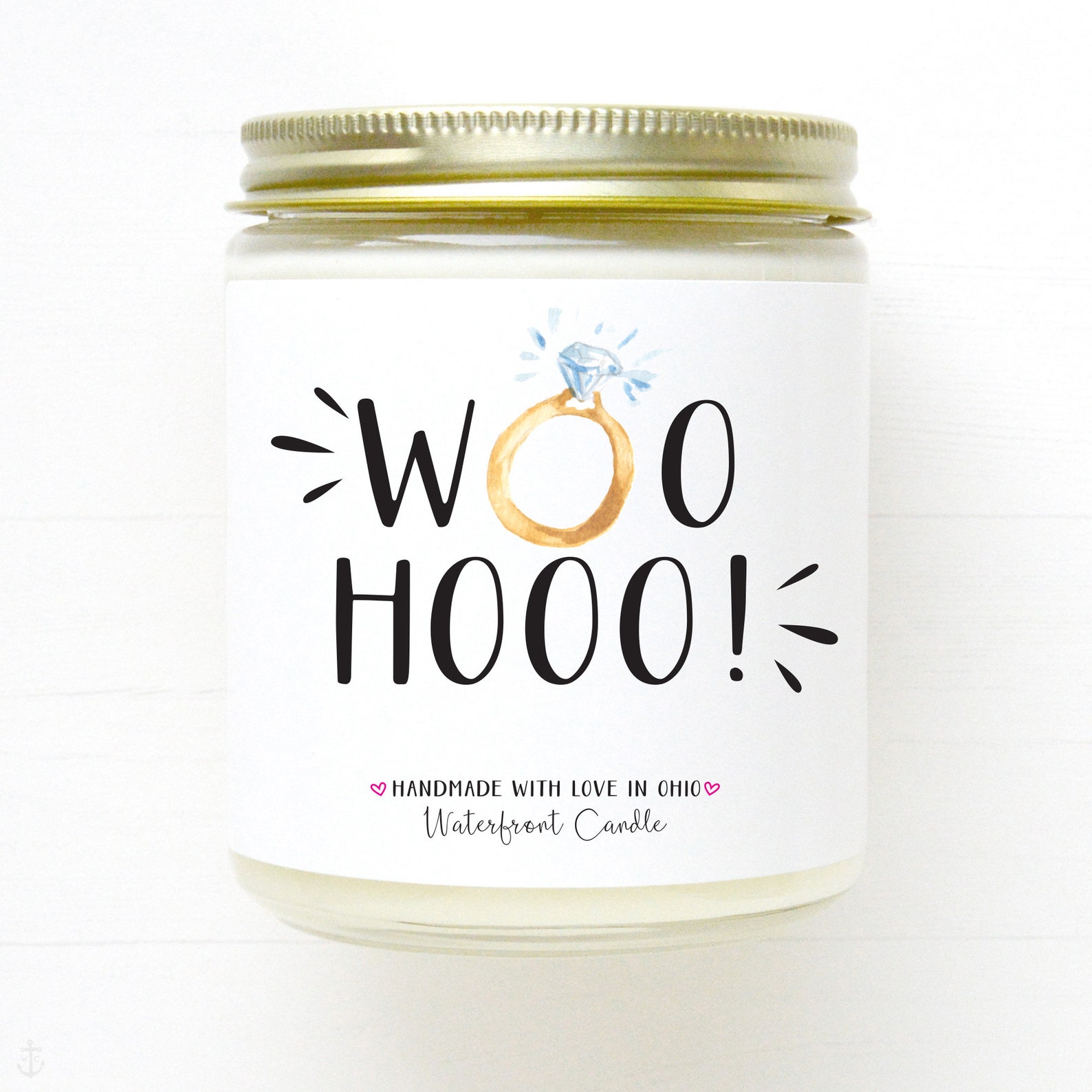 WOOHOO Engaged Gift Engagement Gifts Engagement Candle - Etsy