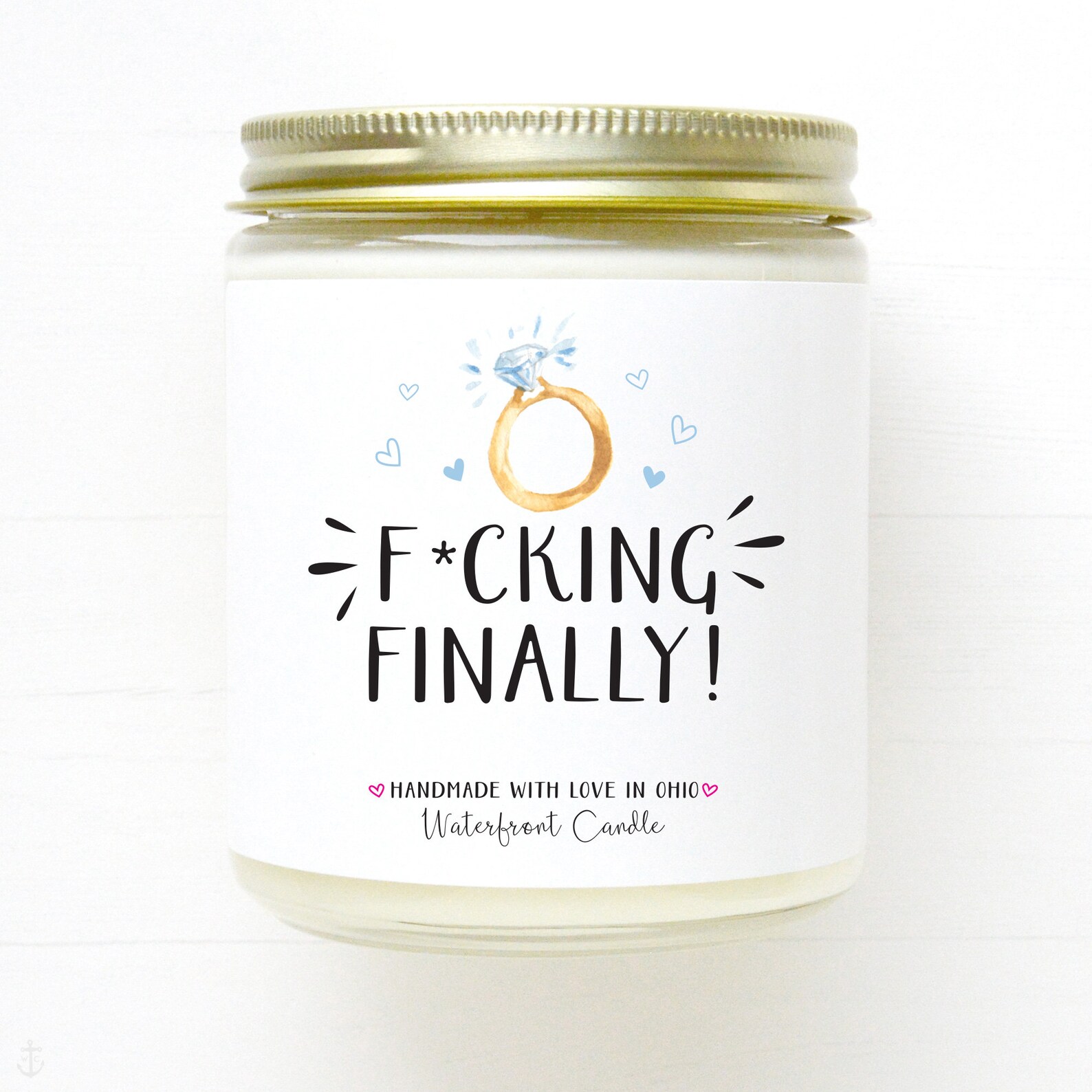 Fcking Finally Engaged Gift Engagement Gifts Engagement - Etsy