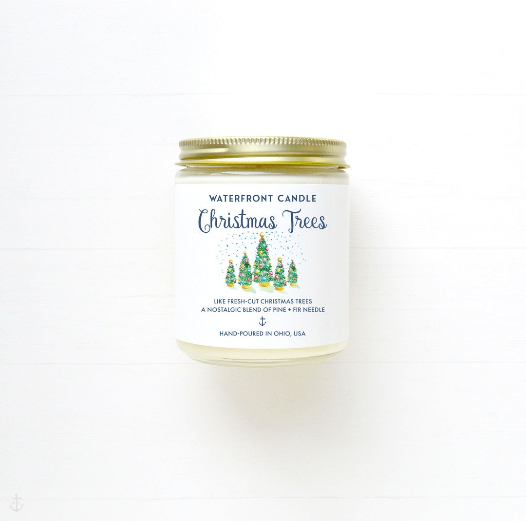 PINE CANDLE, Pine Scented Candle, Christmas Candle, Pine Candle, Soy ...