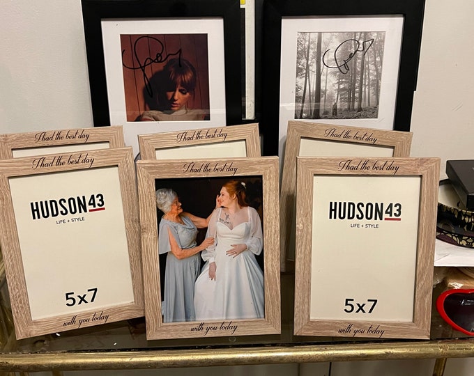 Taylor “I Had the Best Day” Picture Frame - Etsy