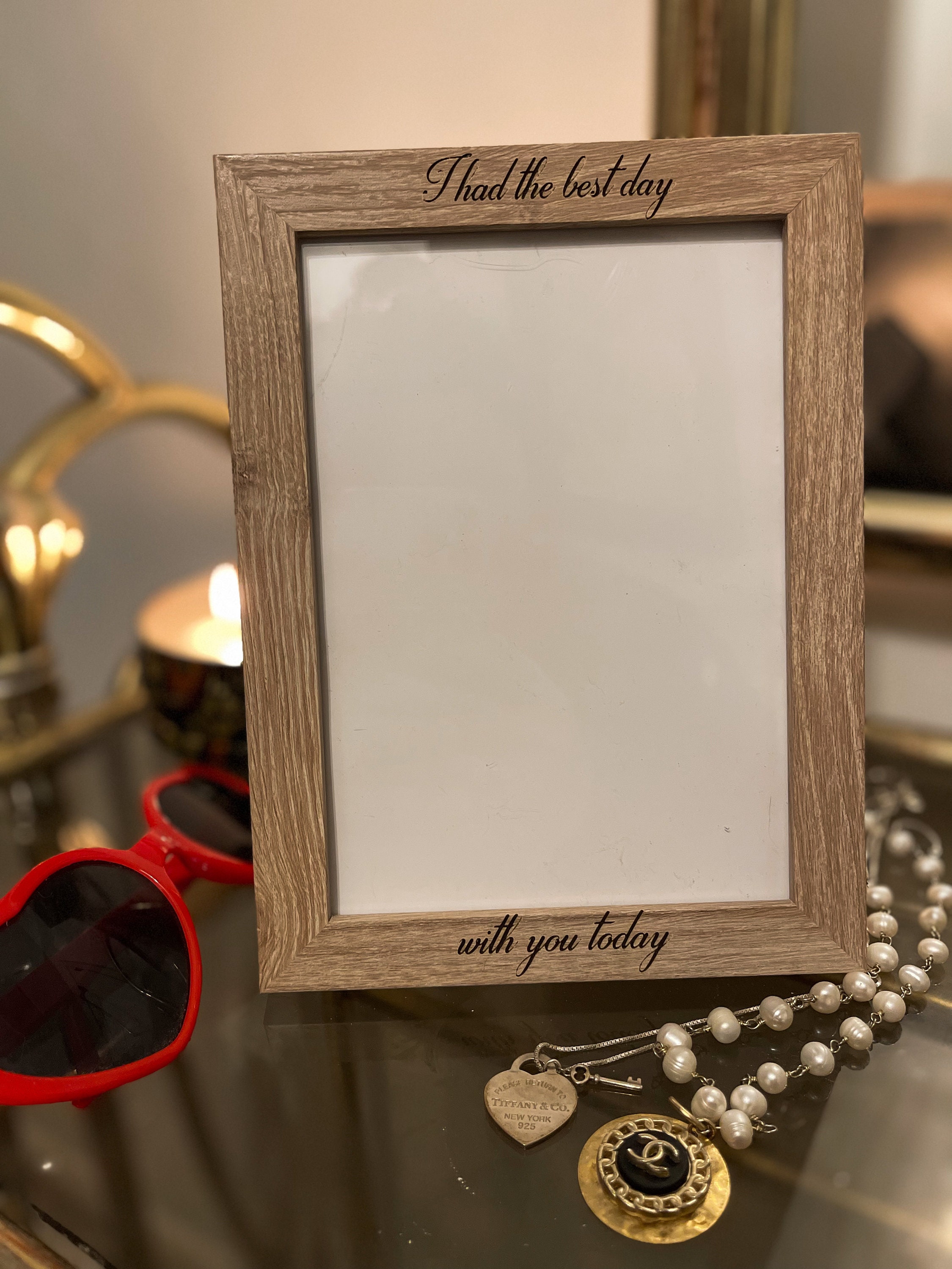 Taylor “I Had the Best Day” Picture Frame - Etsy