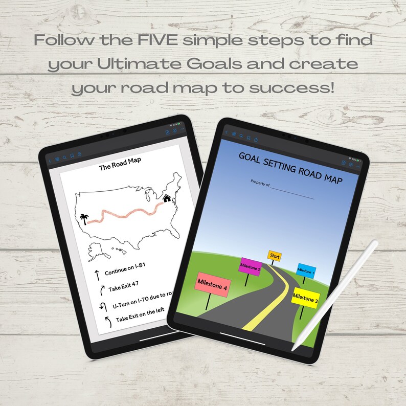 The Ultimate Goal-setting Workbook - Etsy