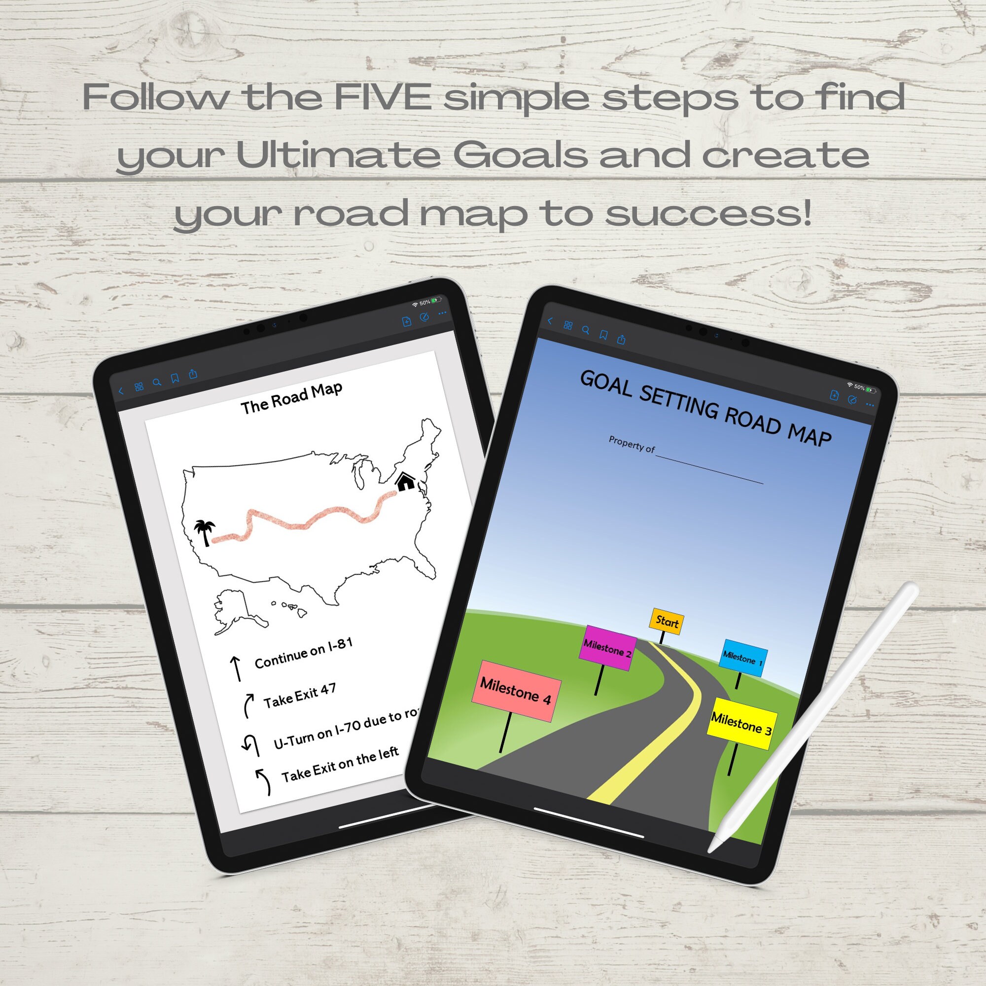 The Ultimate Goal-setting Workbook - Etsy