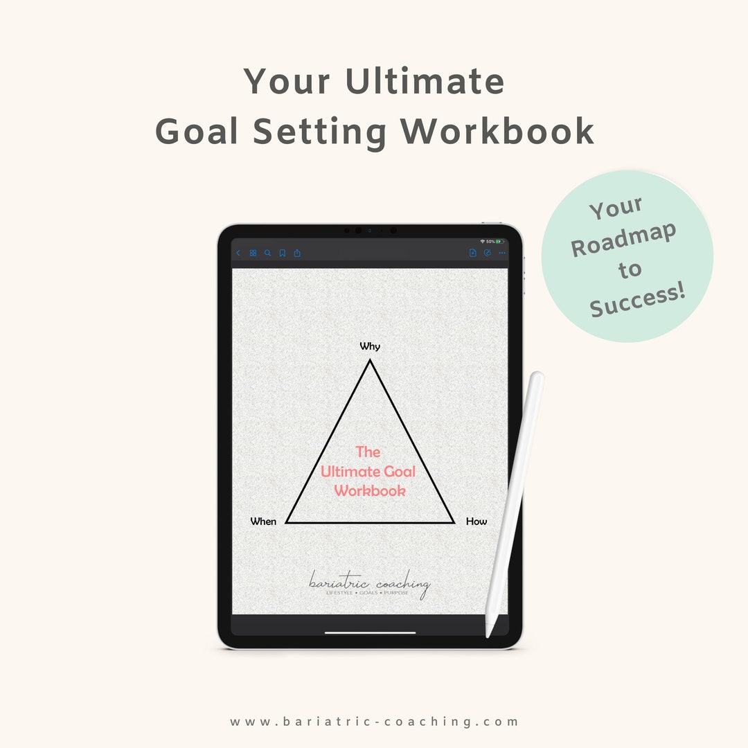 The Ultimate Goal-setting Workbook - Etsy