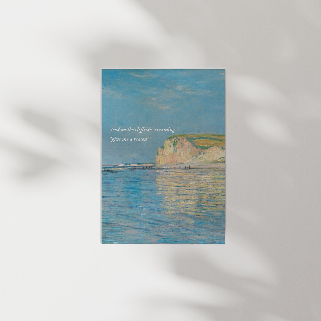 Physical Hoax Lyric Poster Taylor Swift Inspired Poster Folklore Album