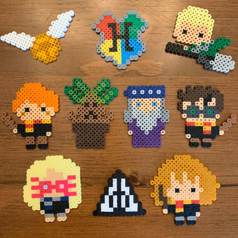 Flying Wizard Perlers - Etsy