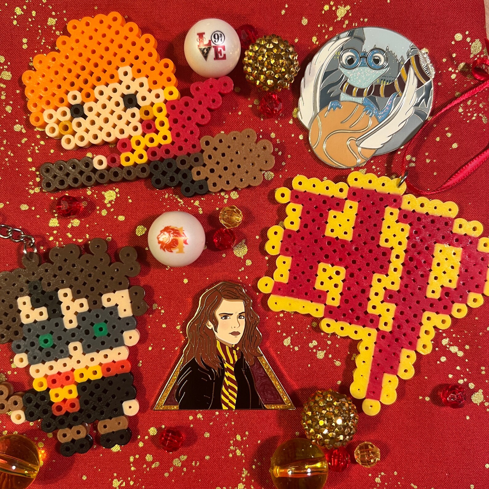 Flying Wizard Perlers - Etsy