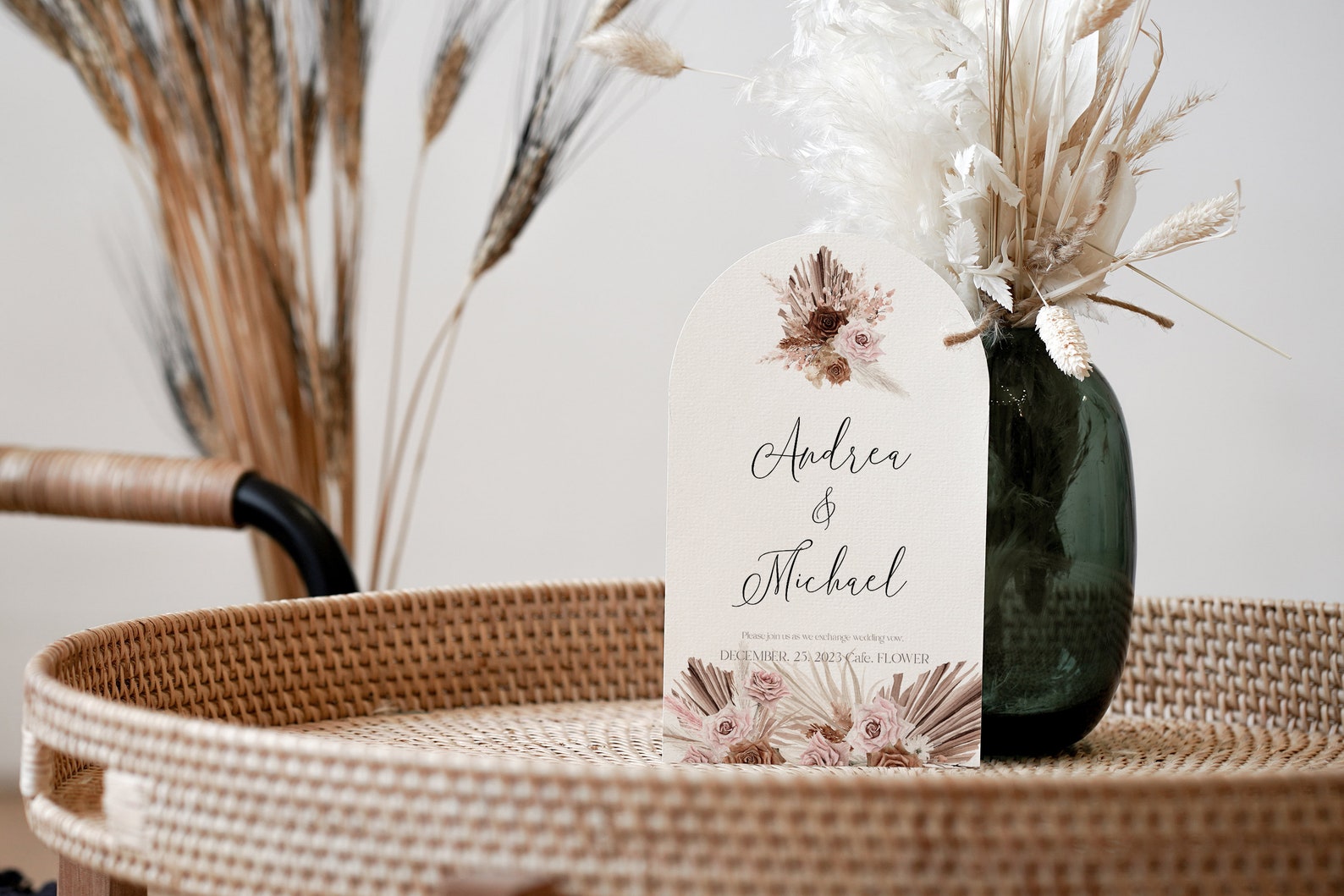 Boho Pink Flowers, Watercolor Flower, Boho Flower PNG, Bohemian Pink ...