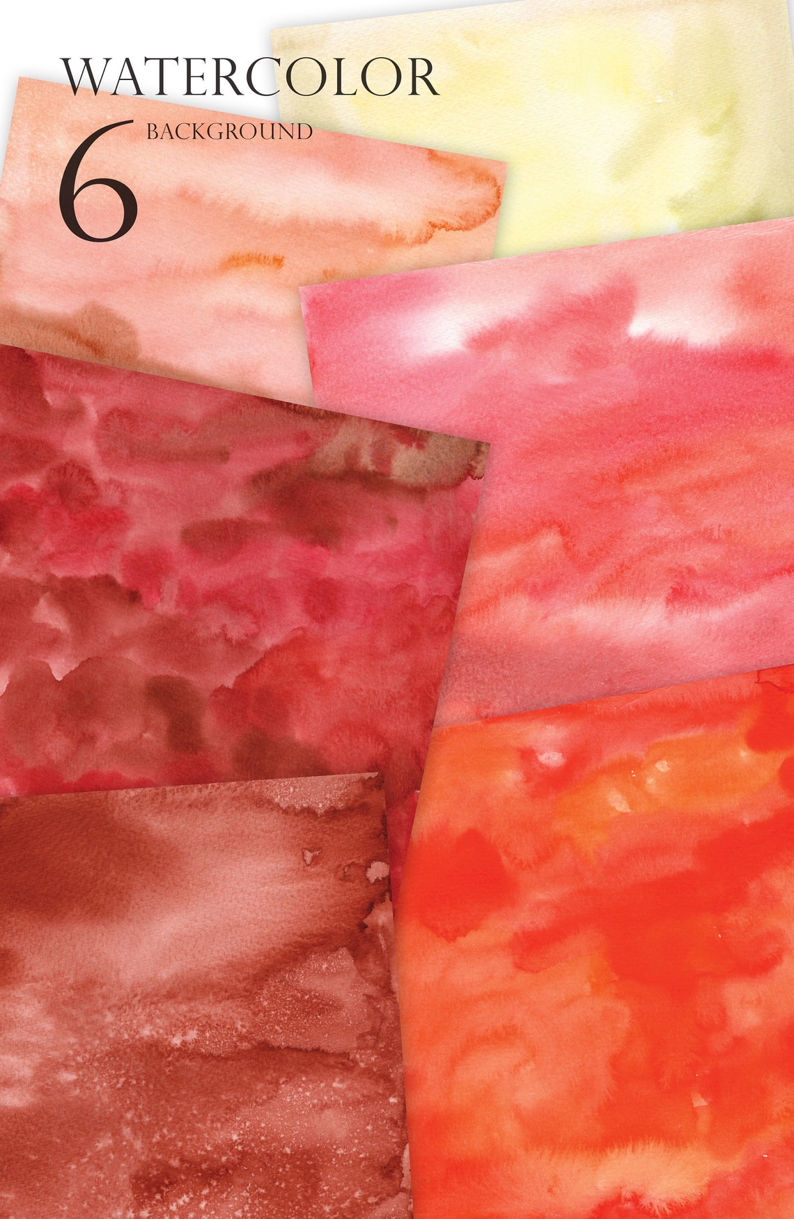 Watercolor Background Clipart Watercolor Border Watercolor - Etsy
