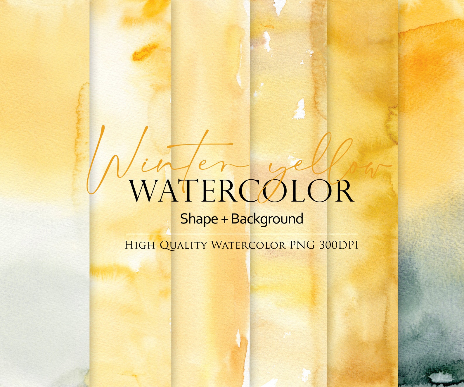 Watercolor Background Clipart Watercolor Border Watercolor - Etsy