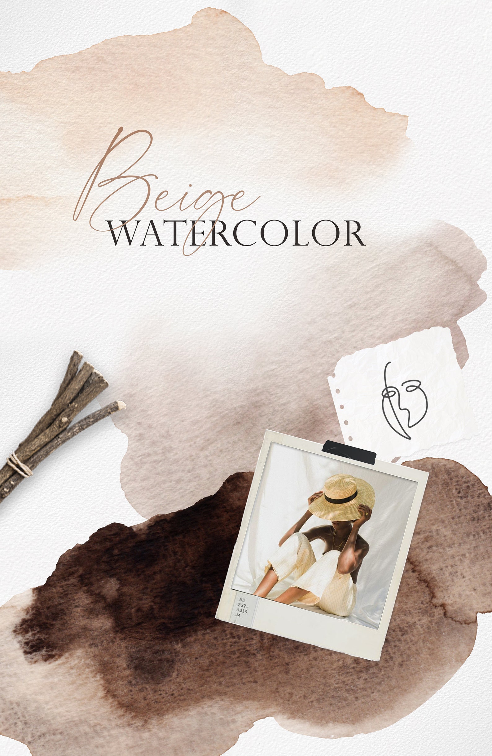Watercolor Background Clipart, Watercolor Border, Watercolor Shape ...