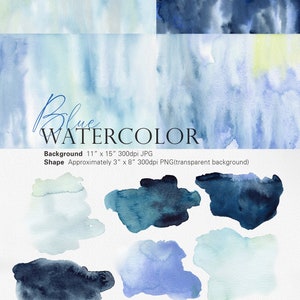 Watercolor Background Clipart, Watercolor Border, Watercolor Shape ...