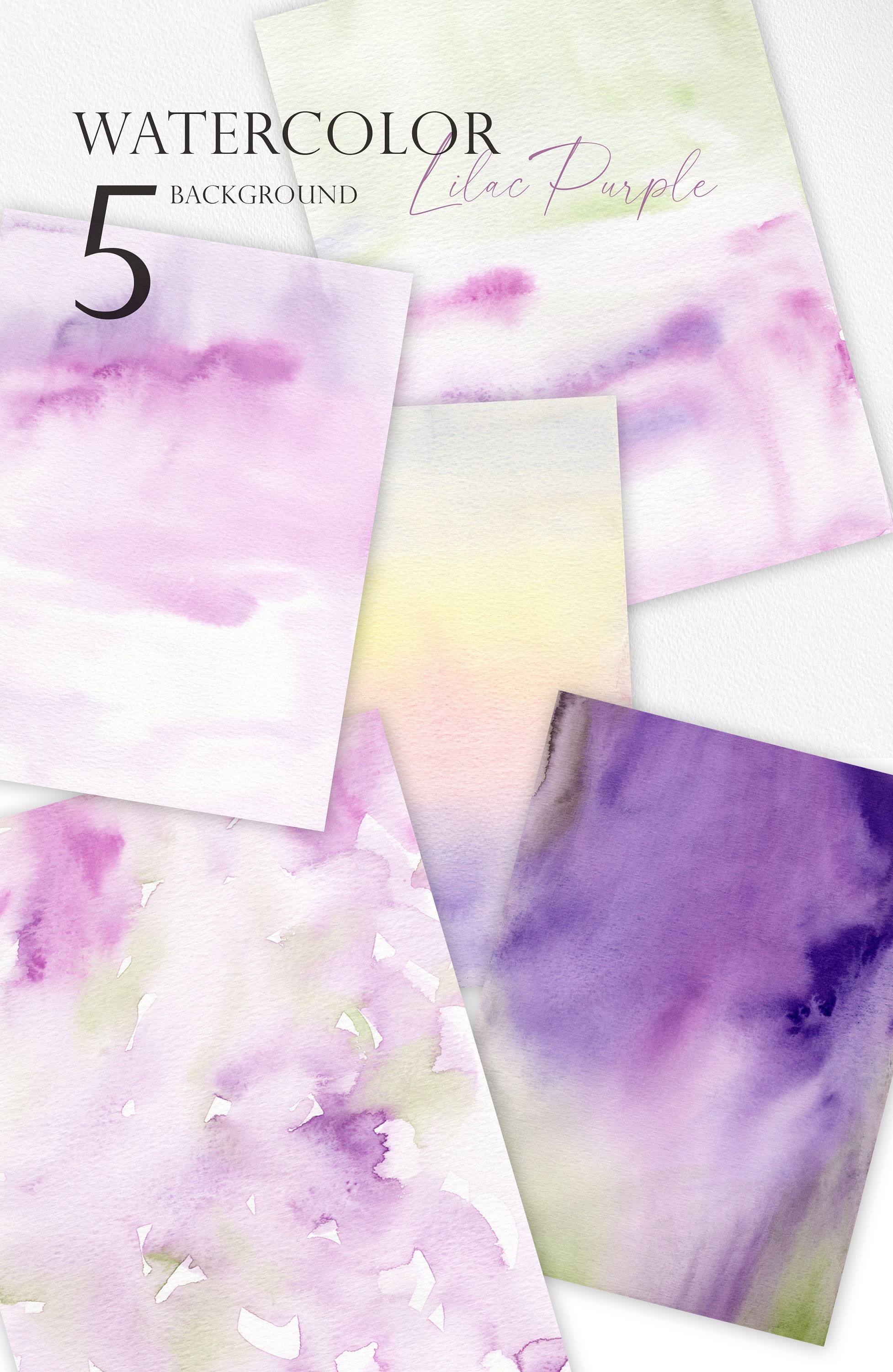 Watercolor background clipart Watercolor border Watercolor | Etsy