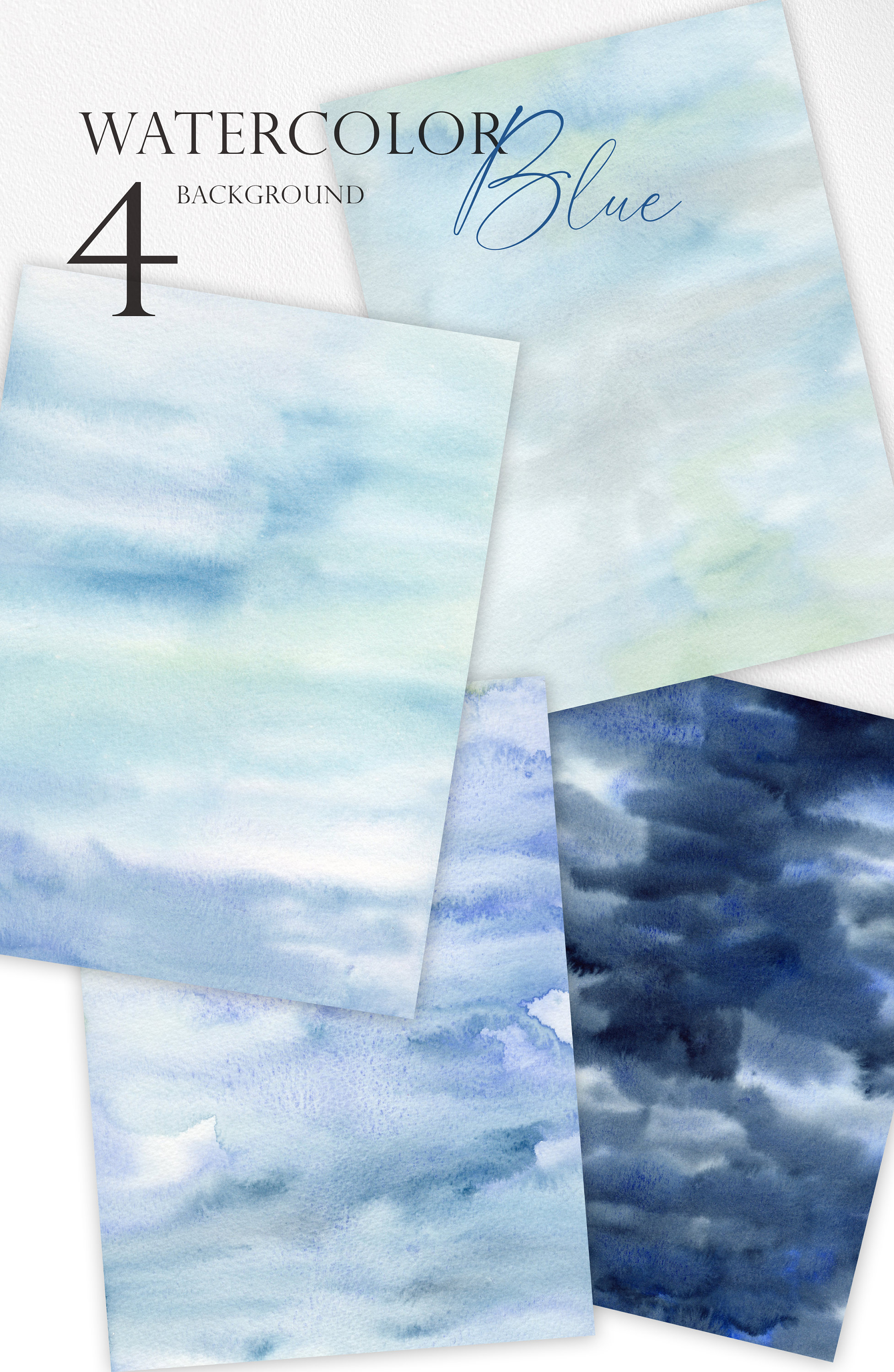 Watercolor Background Clipart Watercolor Border Watercolor | Etsy