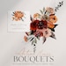Autumn Watercolor, Watercolor Clipart, Floral Arrangements, Rose ...
