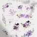 Watercolor Flower Bundle, Watercolor Purple Collection, Lavender ...