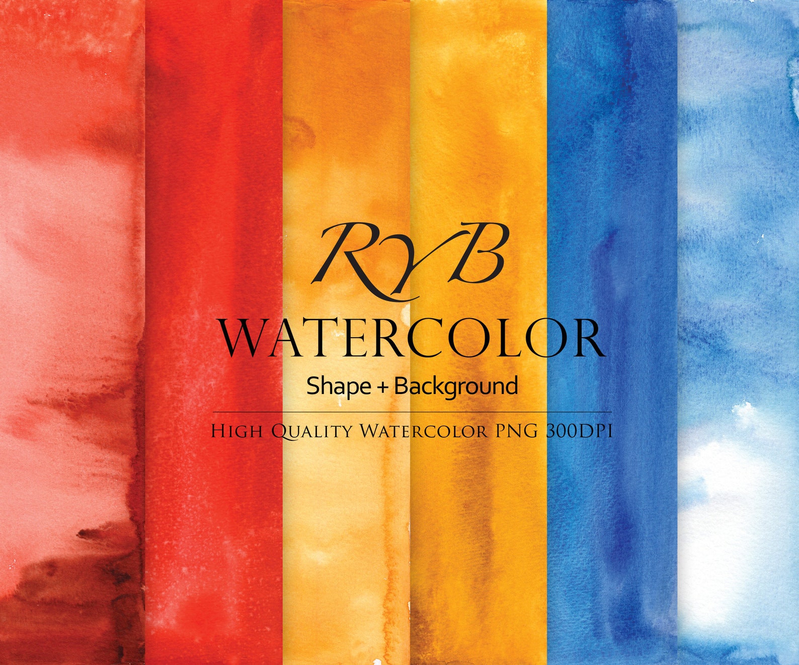 Watercolor Background Clipart Watercolor Border Watercolor - Etsy