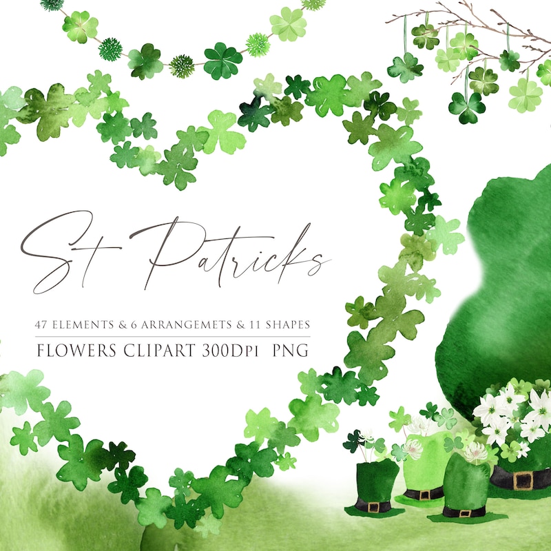 St Patricks Clip Art - Etsy