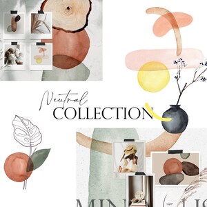 Autumn Flower Bundle, Watercolor Flower Bundle, Flower PNG, Watercolor ...