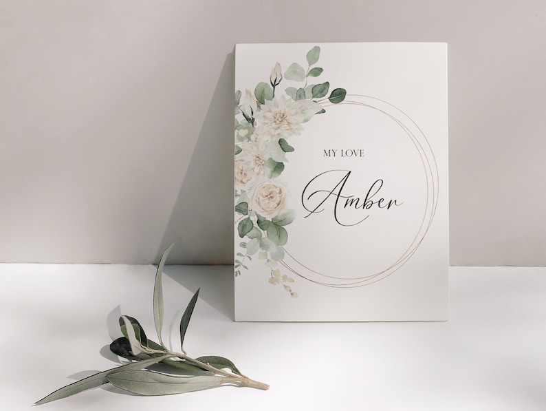 Sage Green Flower Watercolor Botanical Art Watercolor Leaf - Etsy