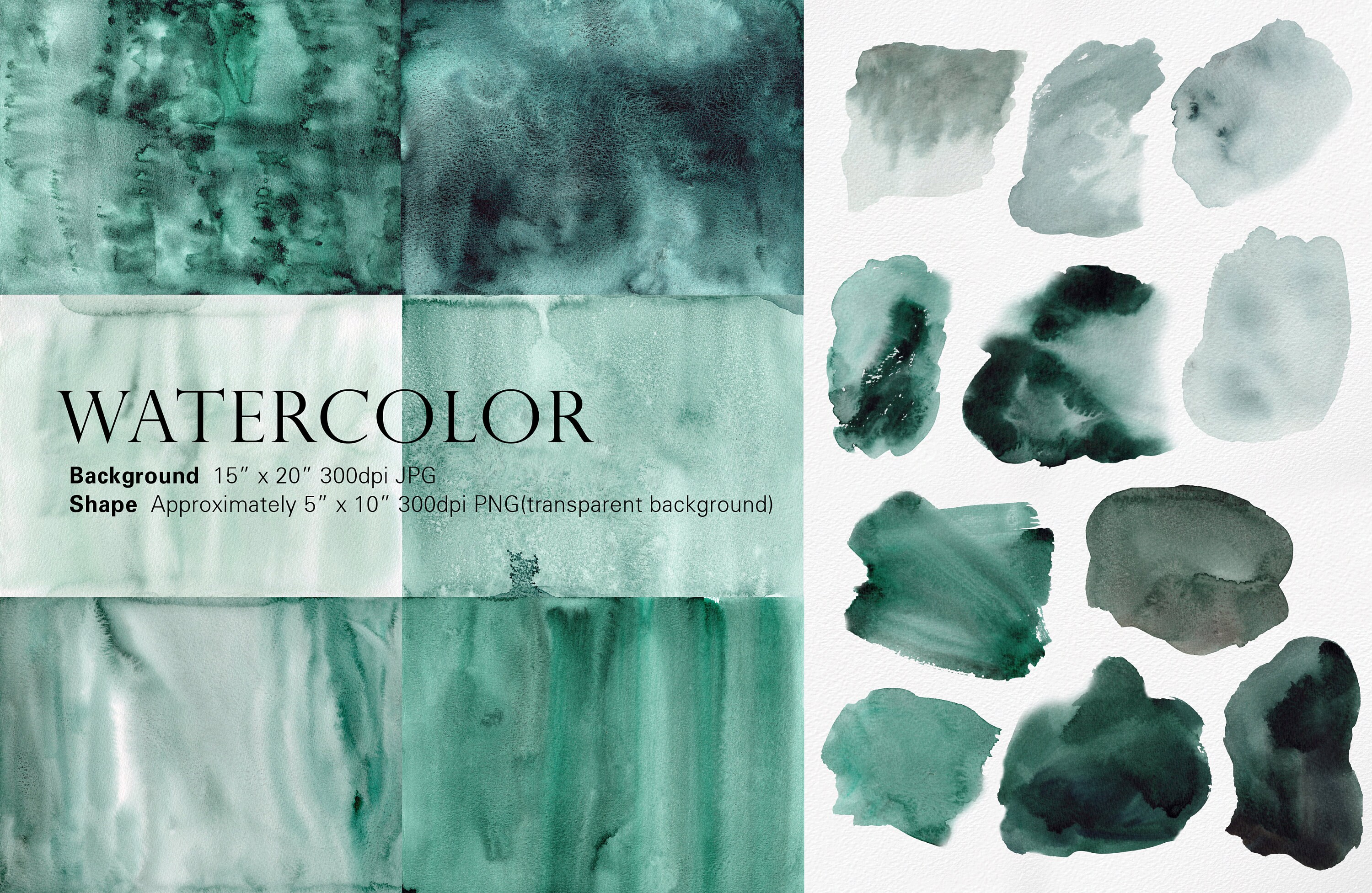 Watercolor Background Clipart Watercolor Border Watercolor - Etsy